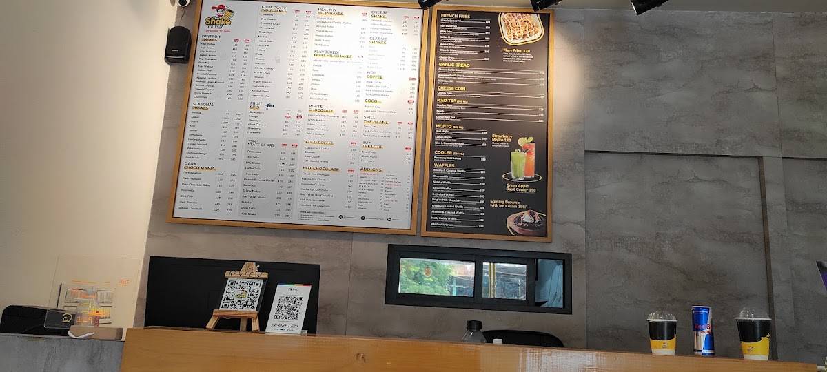 Menu at The Shake Maker (Ankur), Ahmedabad