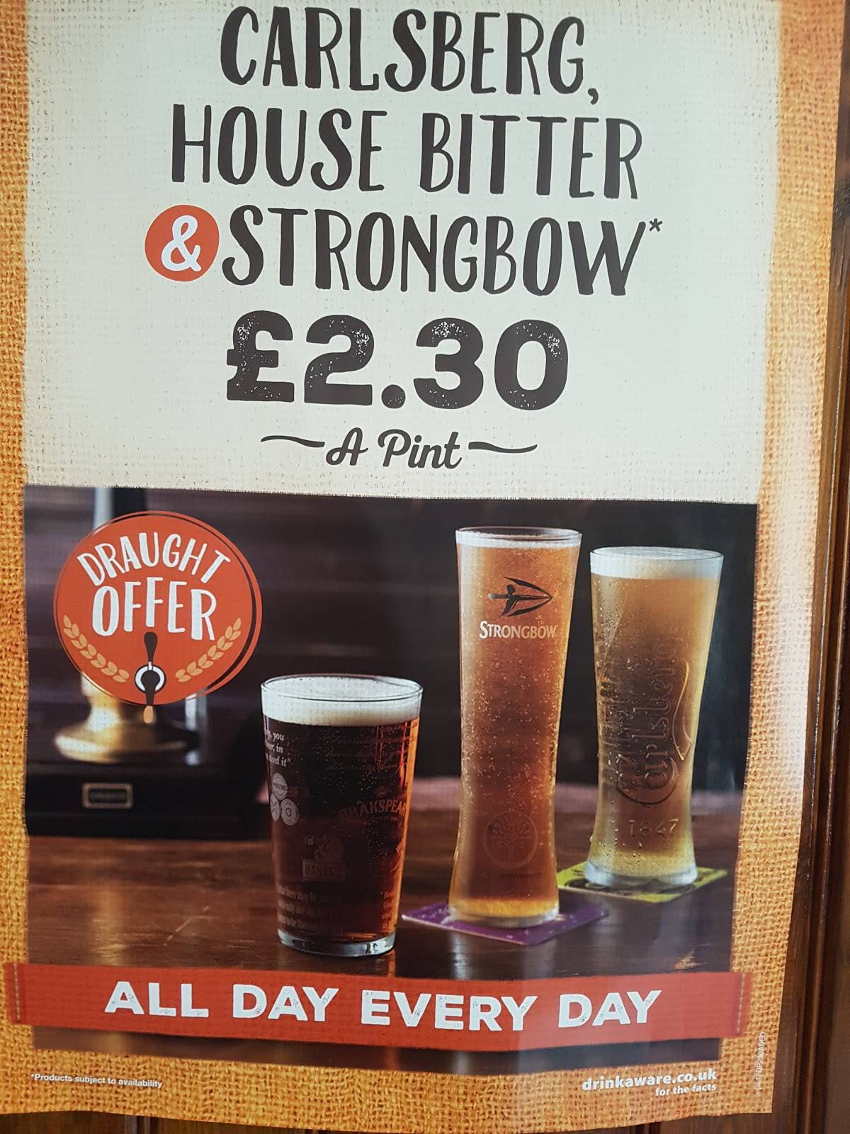 Menu at Shepherds Arms pub & bar, Whaley Bridge