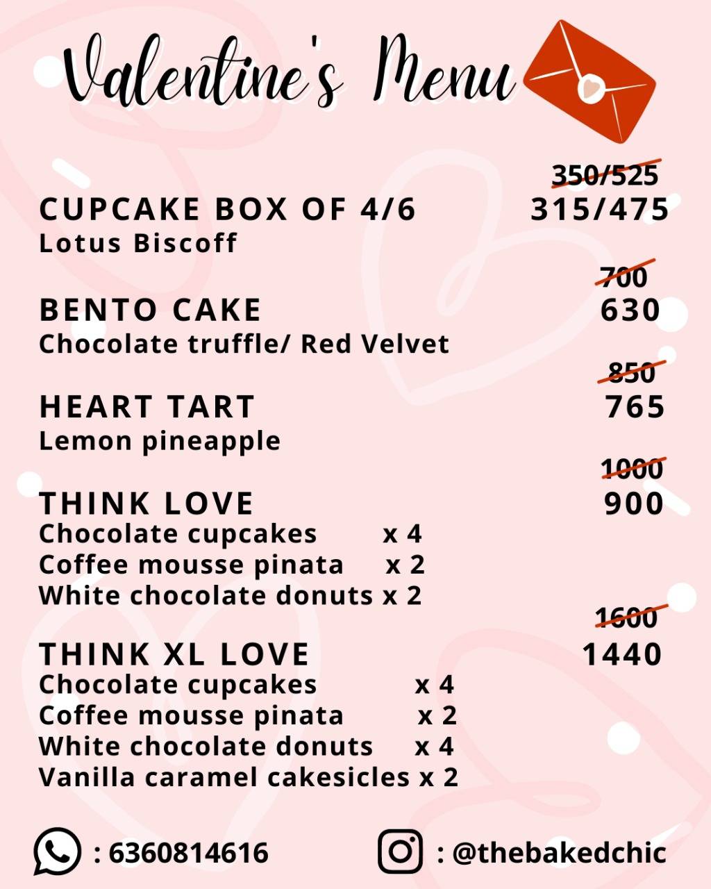 Menu at Thea Patisserie!, Bengaluru