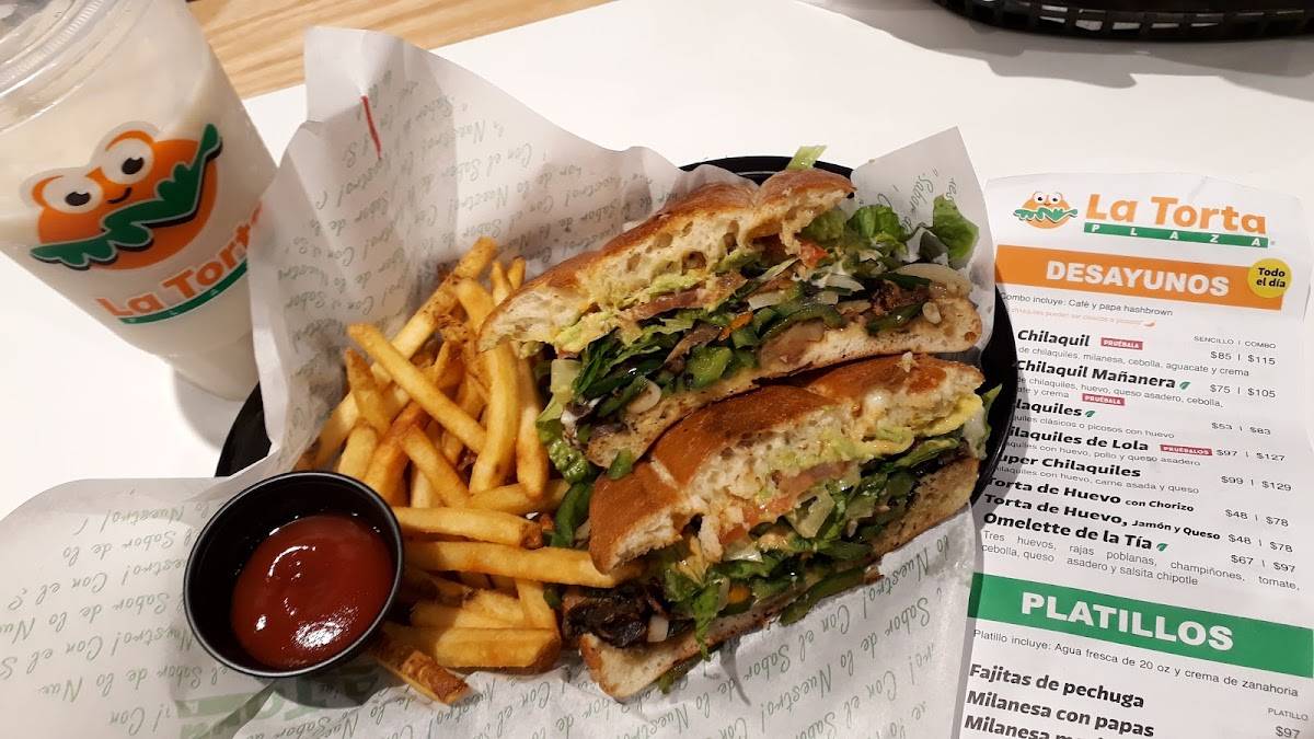 Carta del restaurante La Torta Plaza, Tijuana, Av. Paseo del los Héroes ...