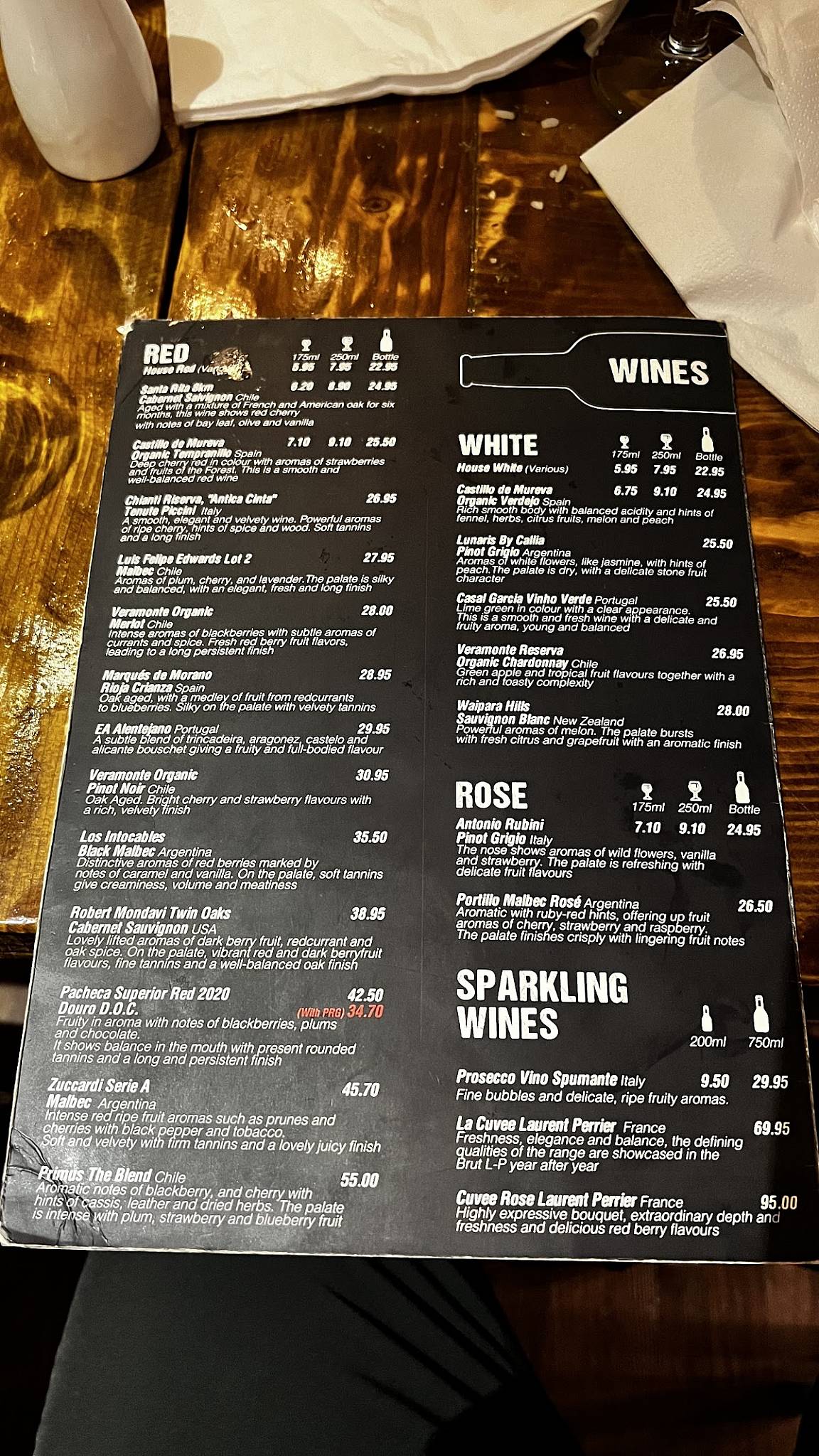 Menu at Touro Brazilian Steakhouse Wimbledon, London, 44 The Broadway