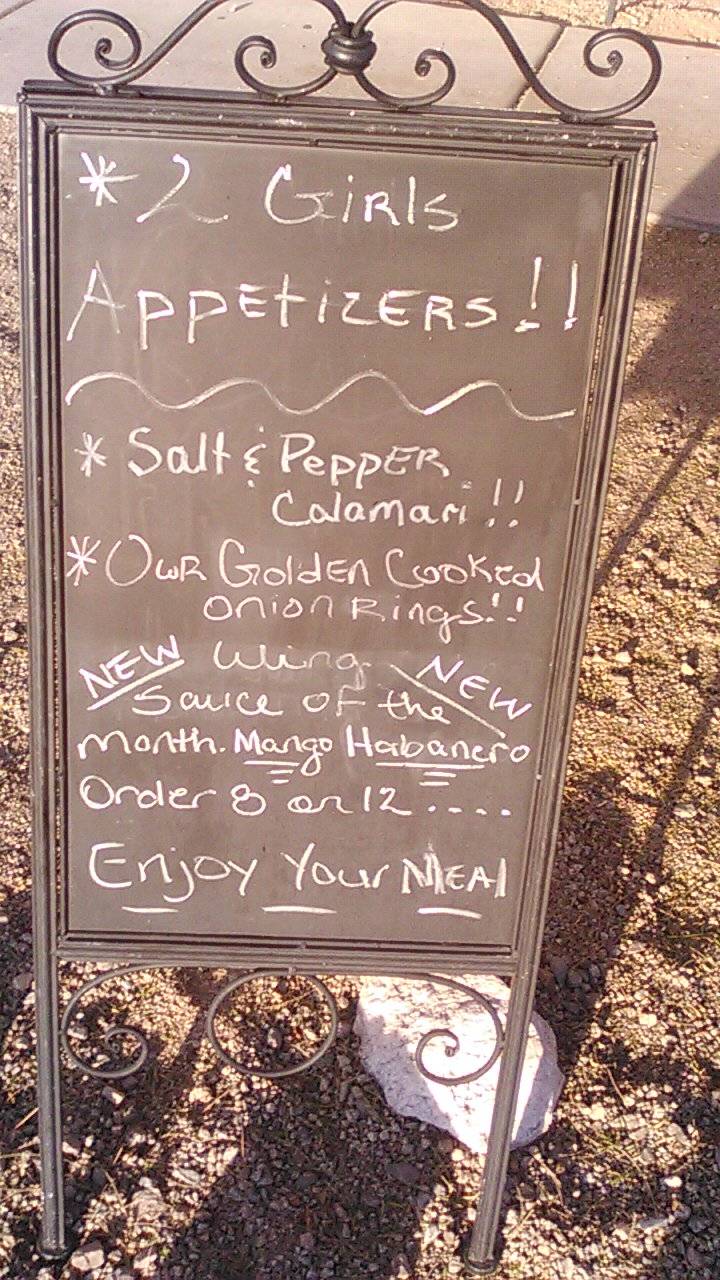 Menu at Triple Play pub & bar, Green Valley