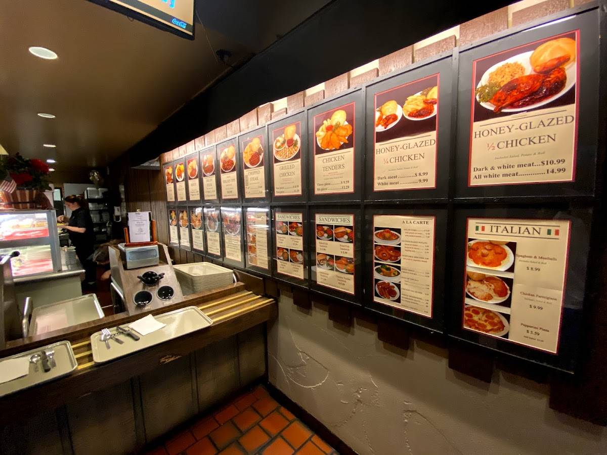 Menu at York Steak House steakhouse, Columbus