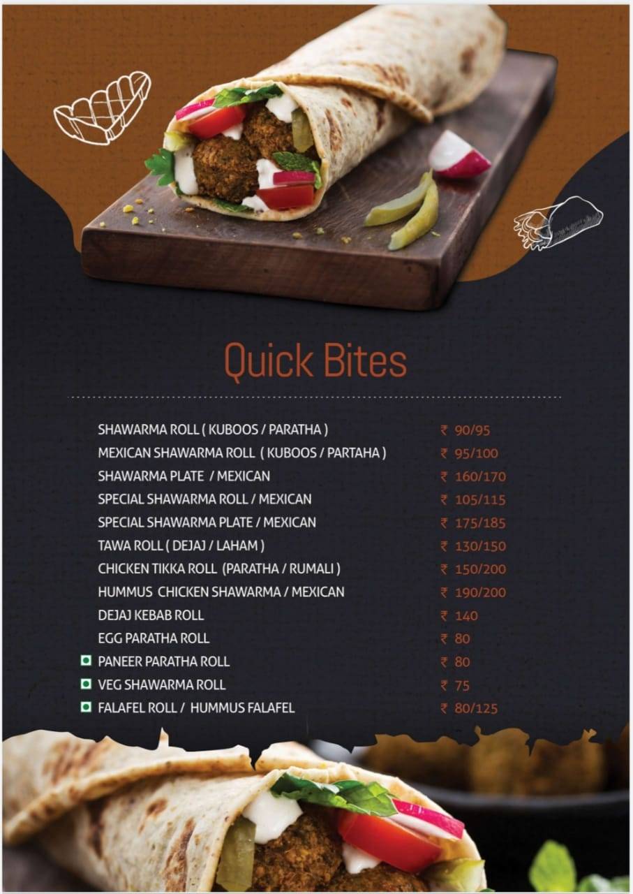 Menu at Zaitoon Restaurant, Madurai, Madurai