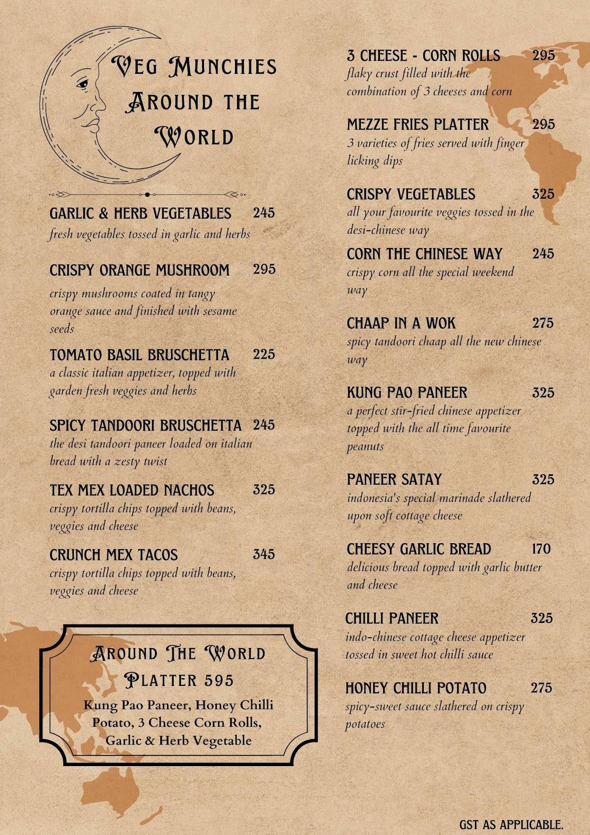 Menu at The Weekend by Caked : Your Go-To Restaurant & the Best Food in ...