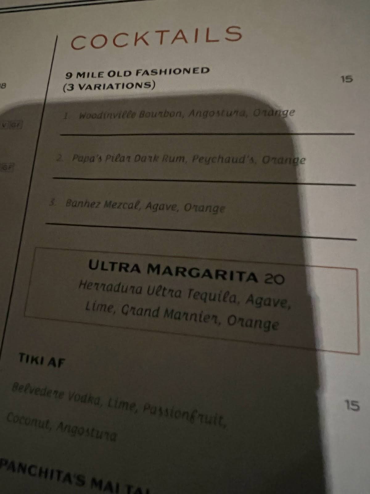 Menu at 9 Mile Station pub & bar, Atlanta, Ponce City Market