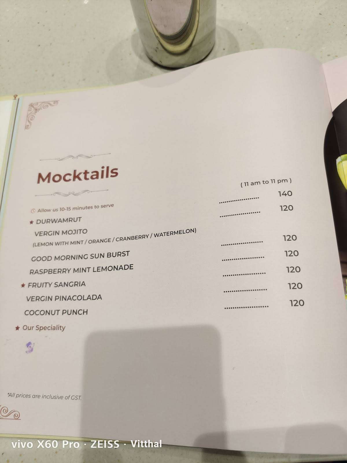 Menu at ANNA Idli, Mumbai, 3