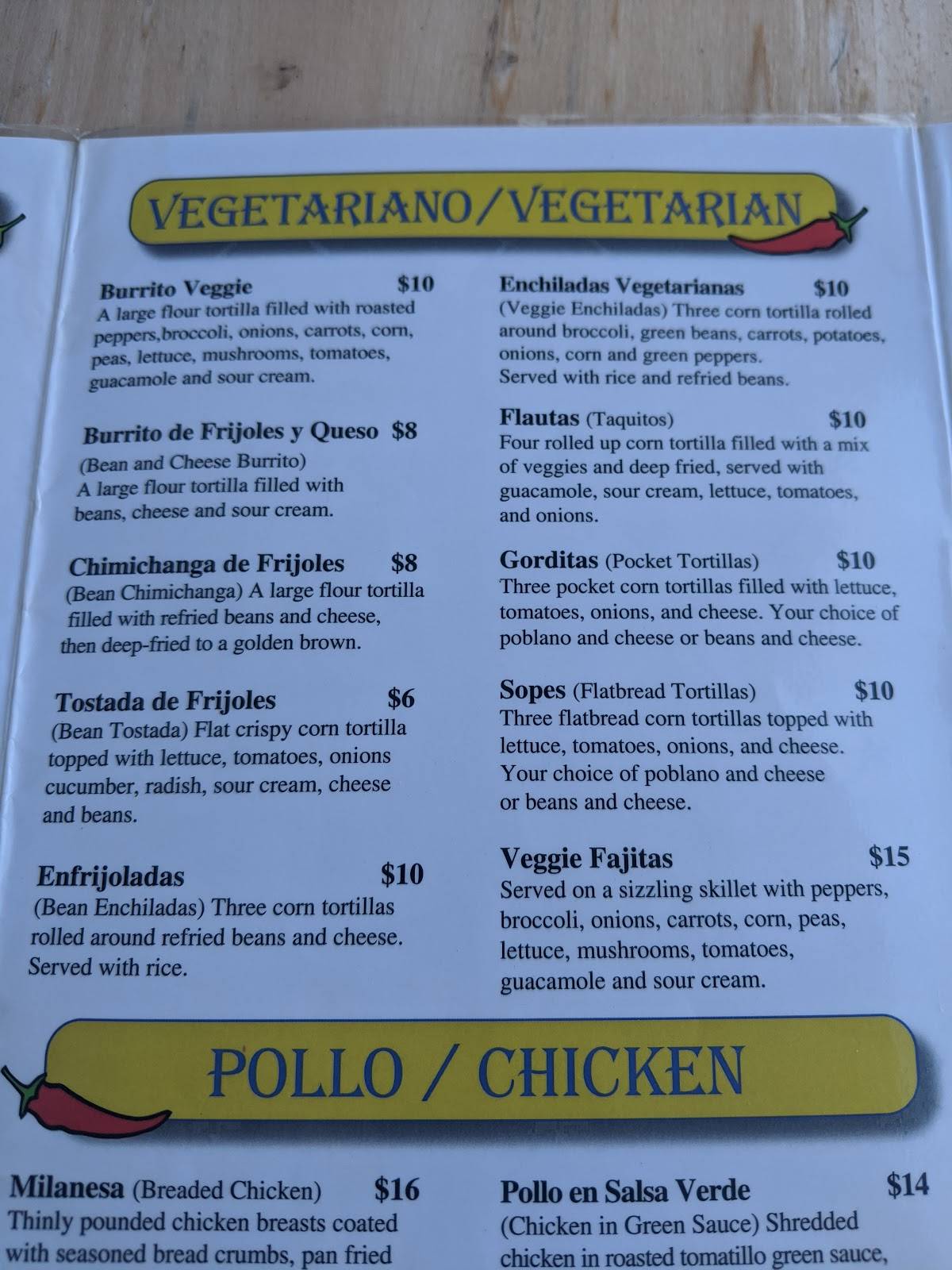 Menu at Agave Restaurant, Saint Pete Beach, Gulf Blvd