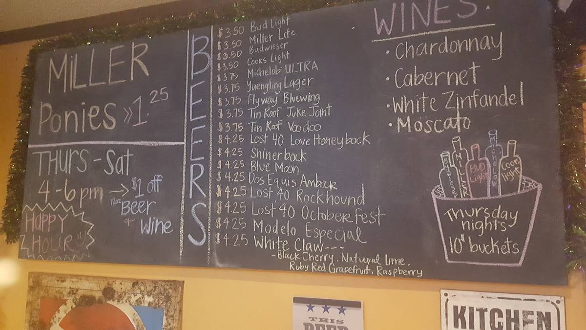 Menu at Almost Famous Smokehouse & Grill BBQ, Conway