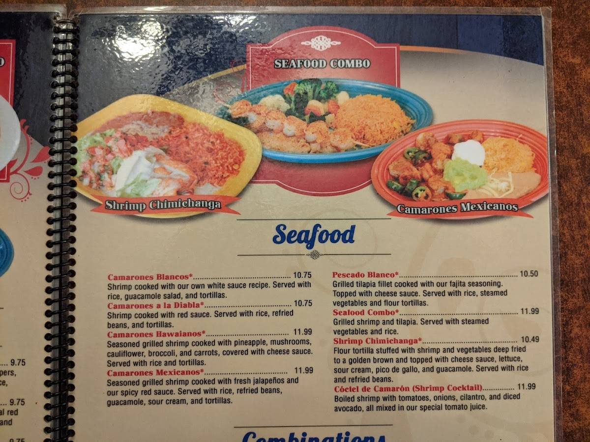 Menu at Los Arcos restaurant, Arab, 326 N Brindlee Mountain Pkwy