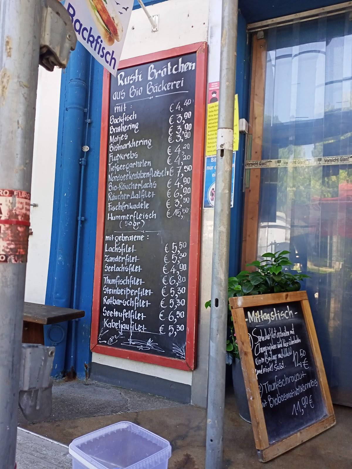 Speisekarte von Atlantik Fisch & BistrOceaN restaurant, Hamburg