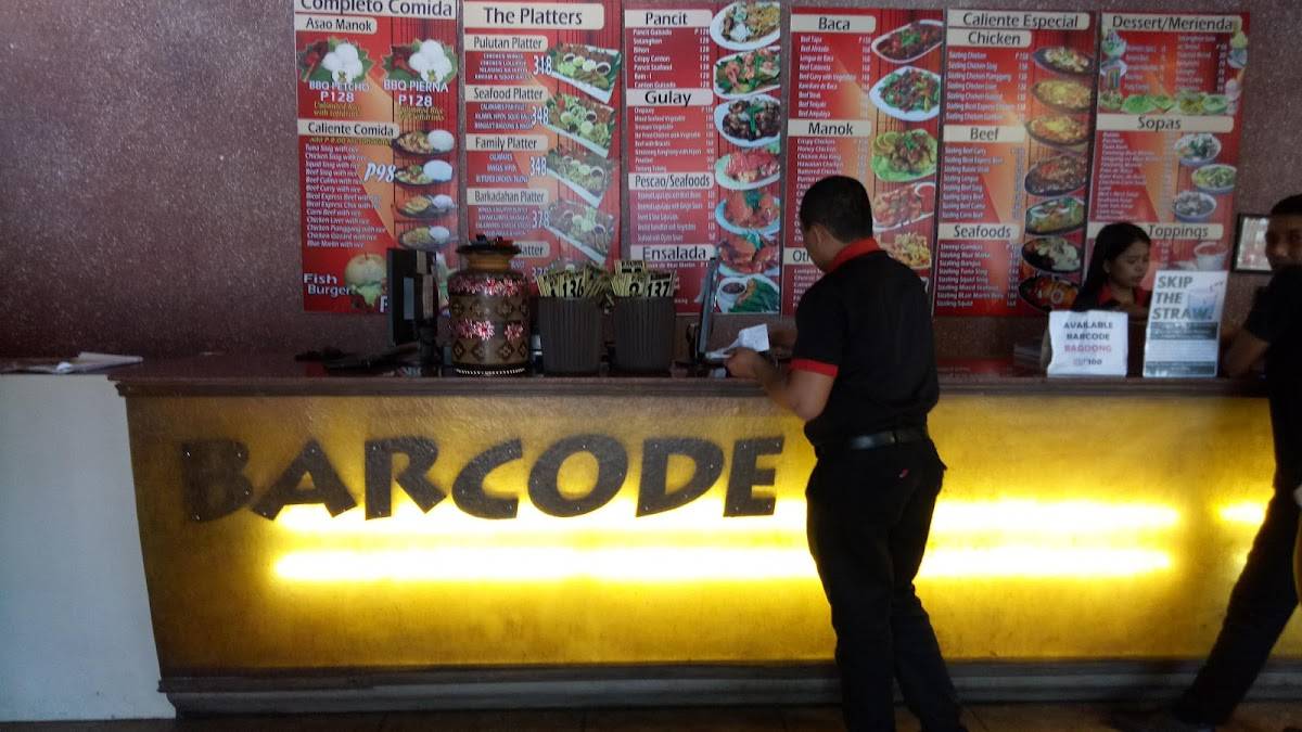 Menu at BARCODE DELIVERY, Zamboanga, Zone 4 Rizal Street