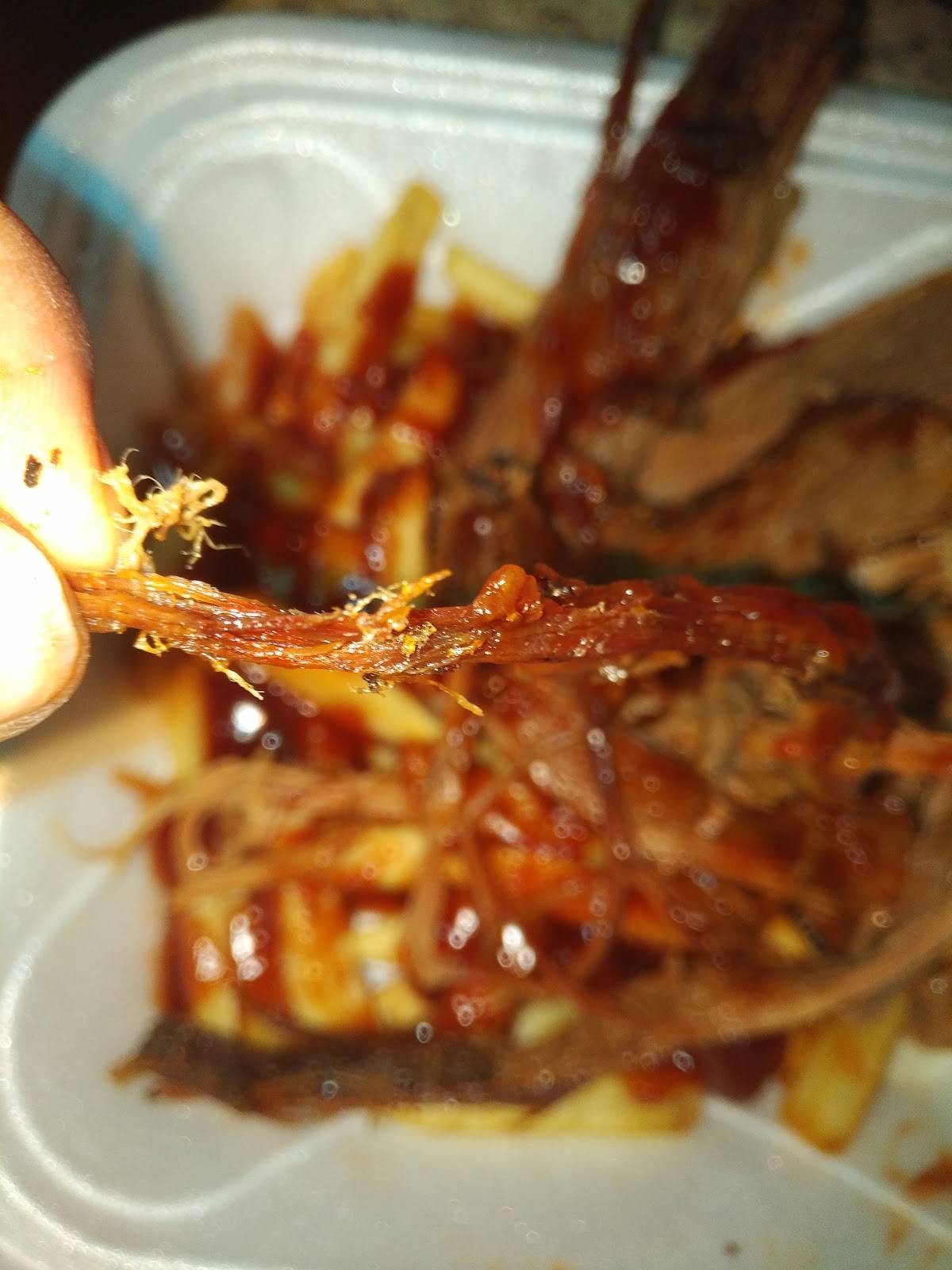 Menu at Hog Haven BBQ, Dyer