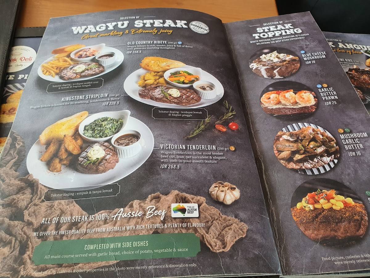 Menu at B'Steak Grill & Pancake Sedayu City Kelapa Gading restaurant ...