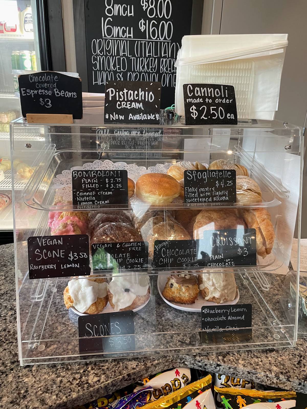 Menu at Bonfatto's Italian Market & Corner Café cafe, Bellefonte, 401 W ...