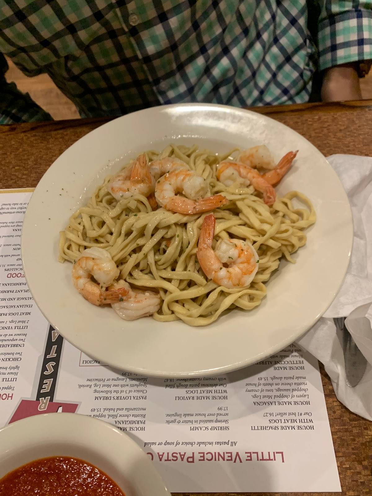 Menu at Little Venice Restaurant, Binghamton