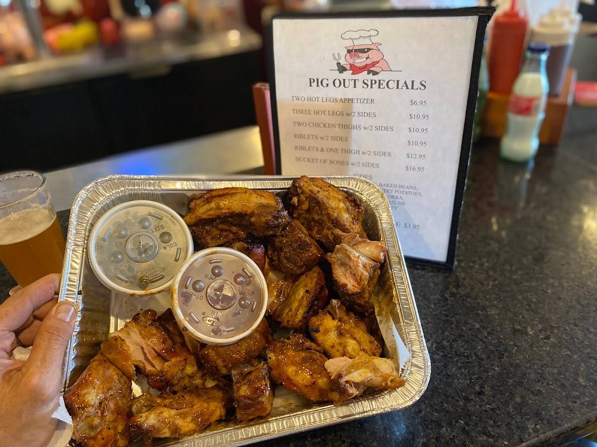 Menu at Pigout BBQ And Southern Soul Food, Bradenton
