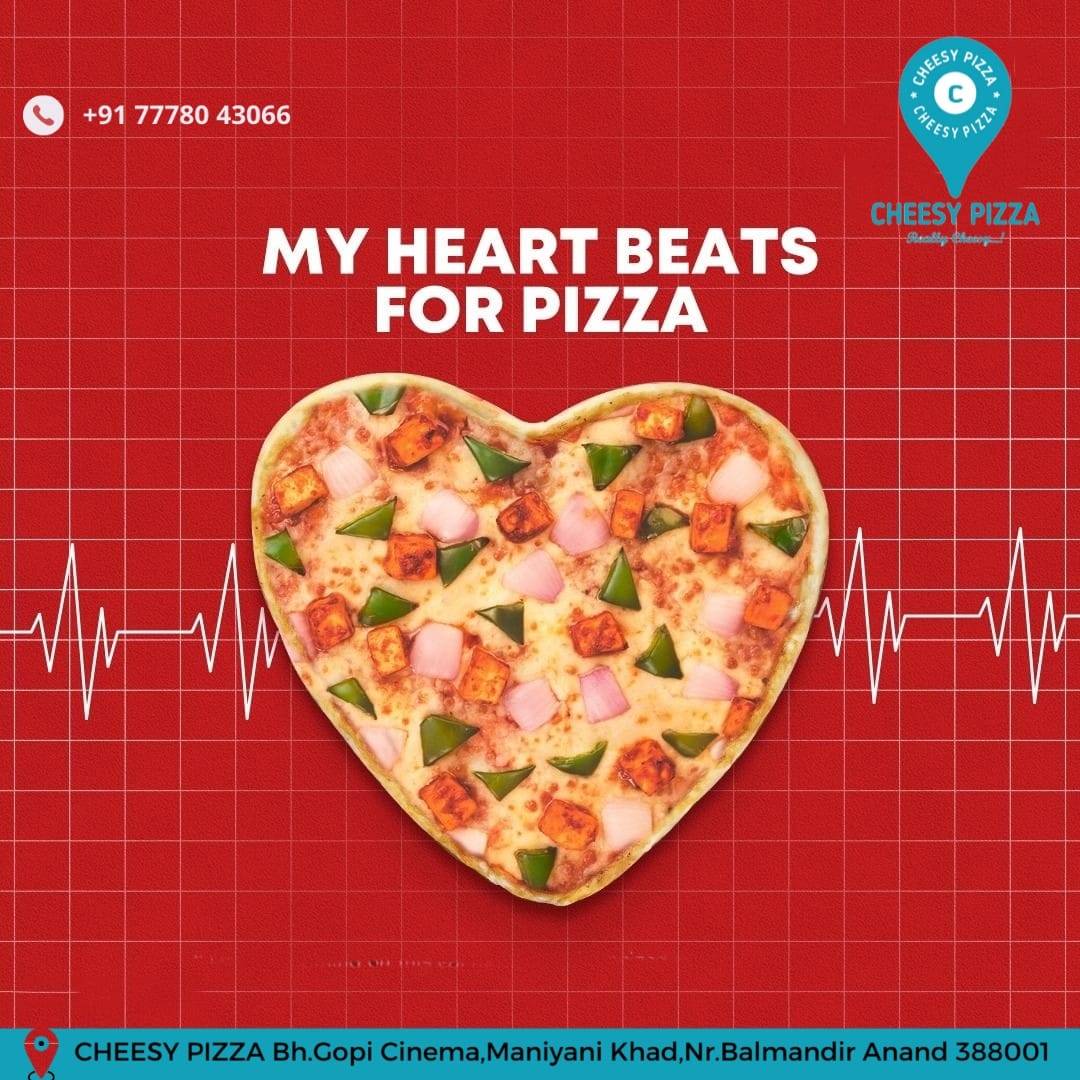 Menu at CHEESY PIZZA, Anand