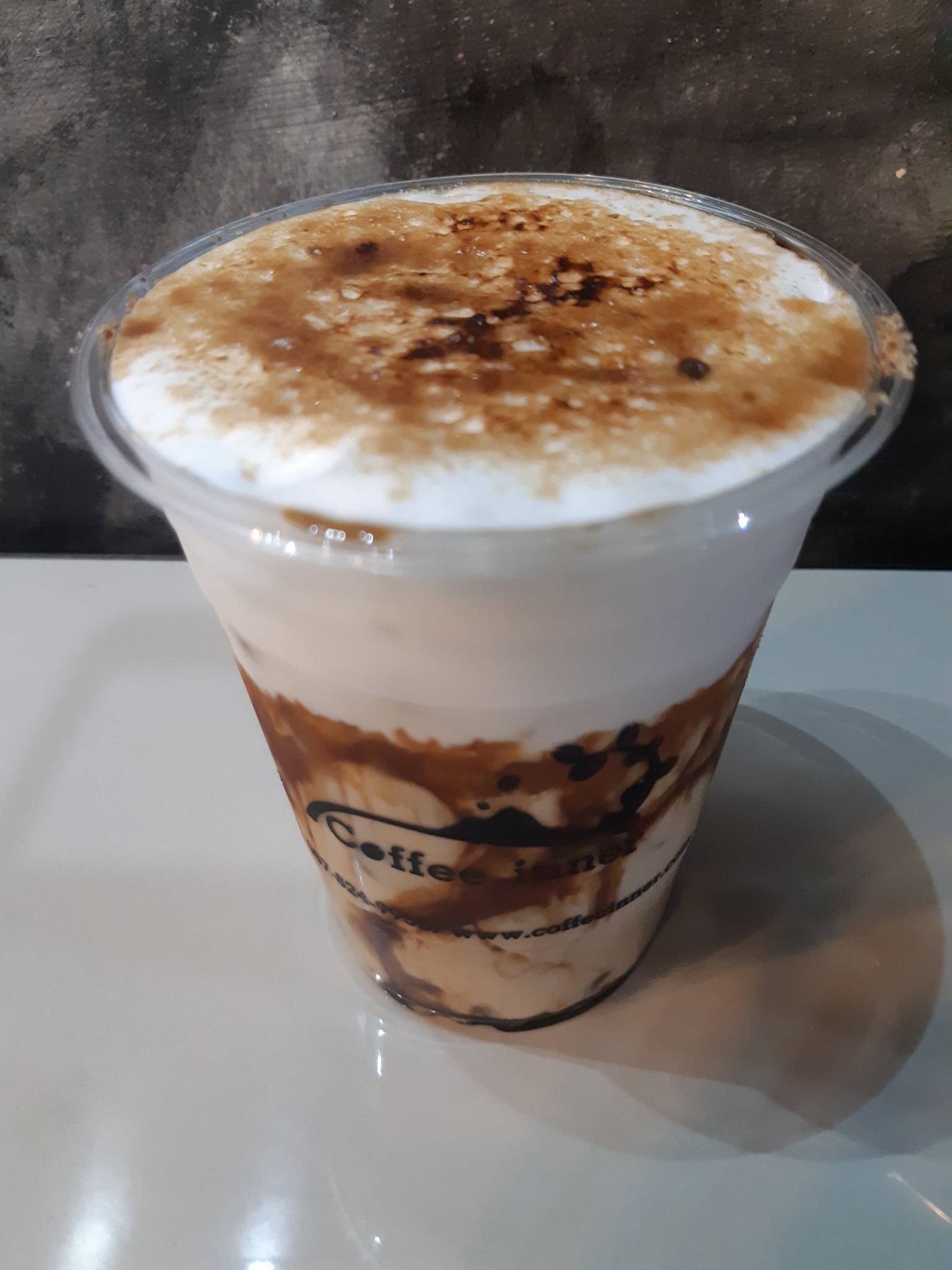 Menu at COFFEE INNER cafe, Bangkok