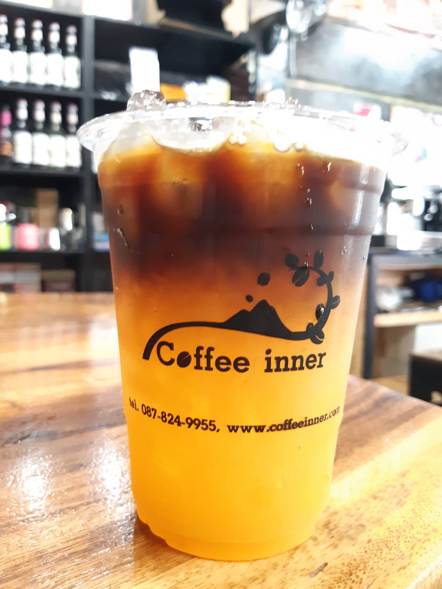 Menu at COFFEE INNER cafe, Bangkok