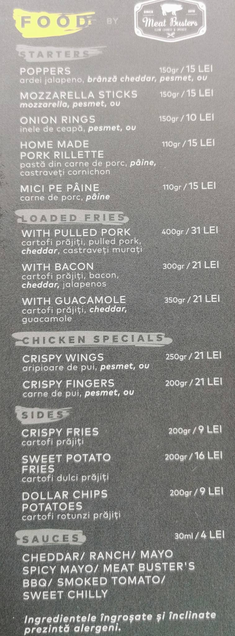 Menu at /Form Cafe, Cluj-Napoca, Strada Victor Deleu 1