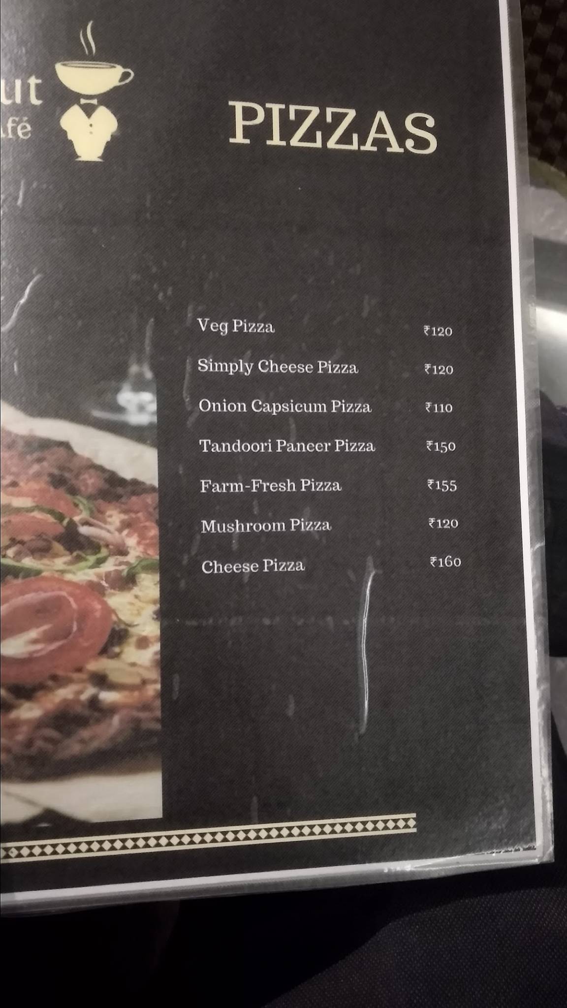 Menu at Hideout Restaurant and Cafe (Best Pizza and Burgers and Fast ...
