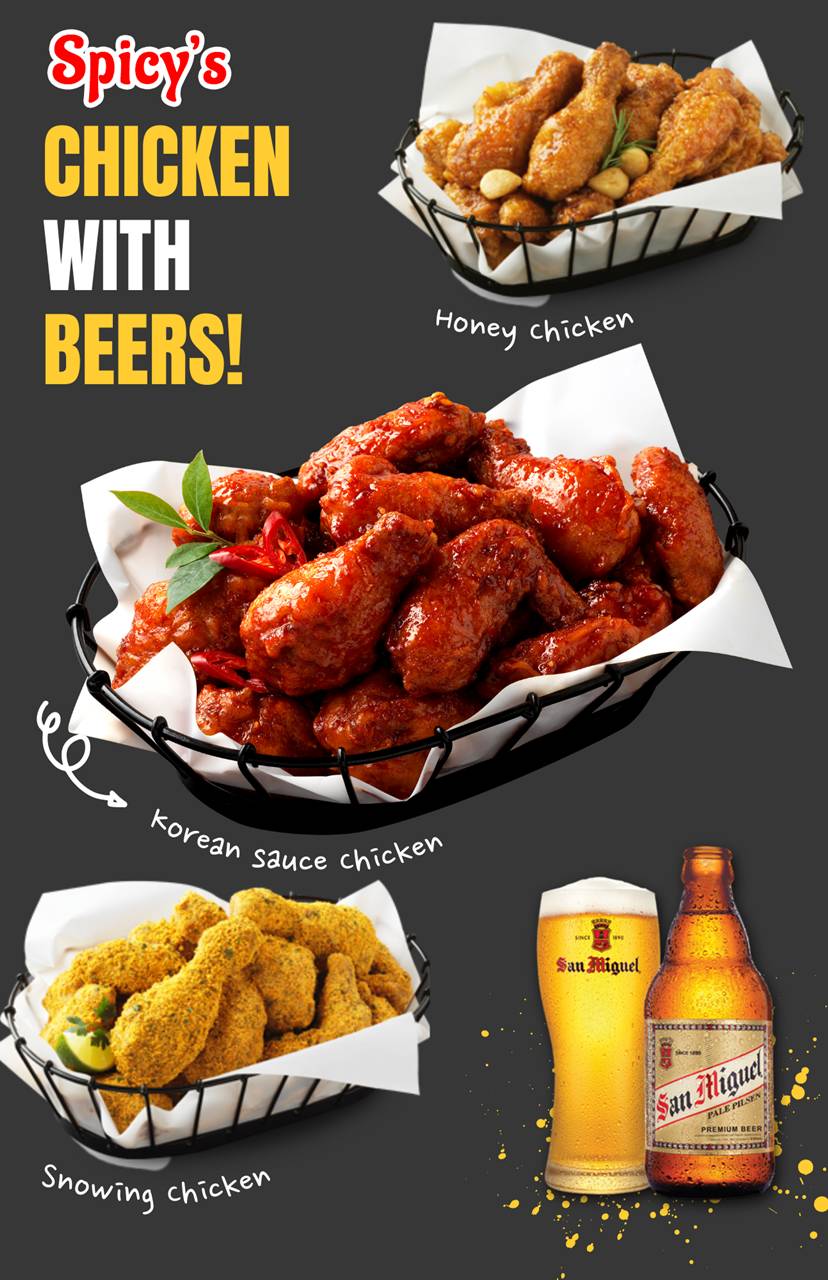 Menu at SPICY Restaurant Samgyeopsal & Chicken, Cebu City