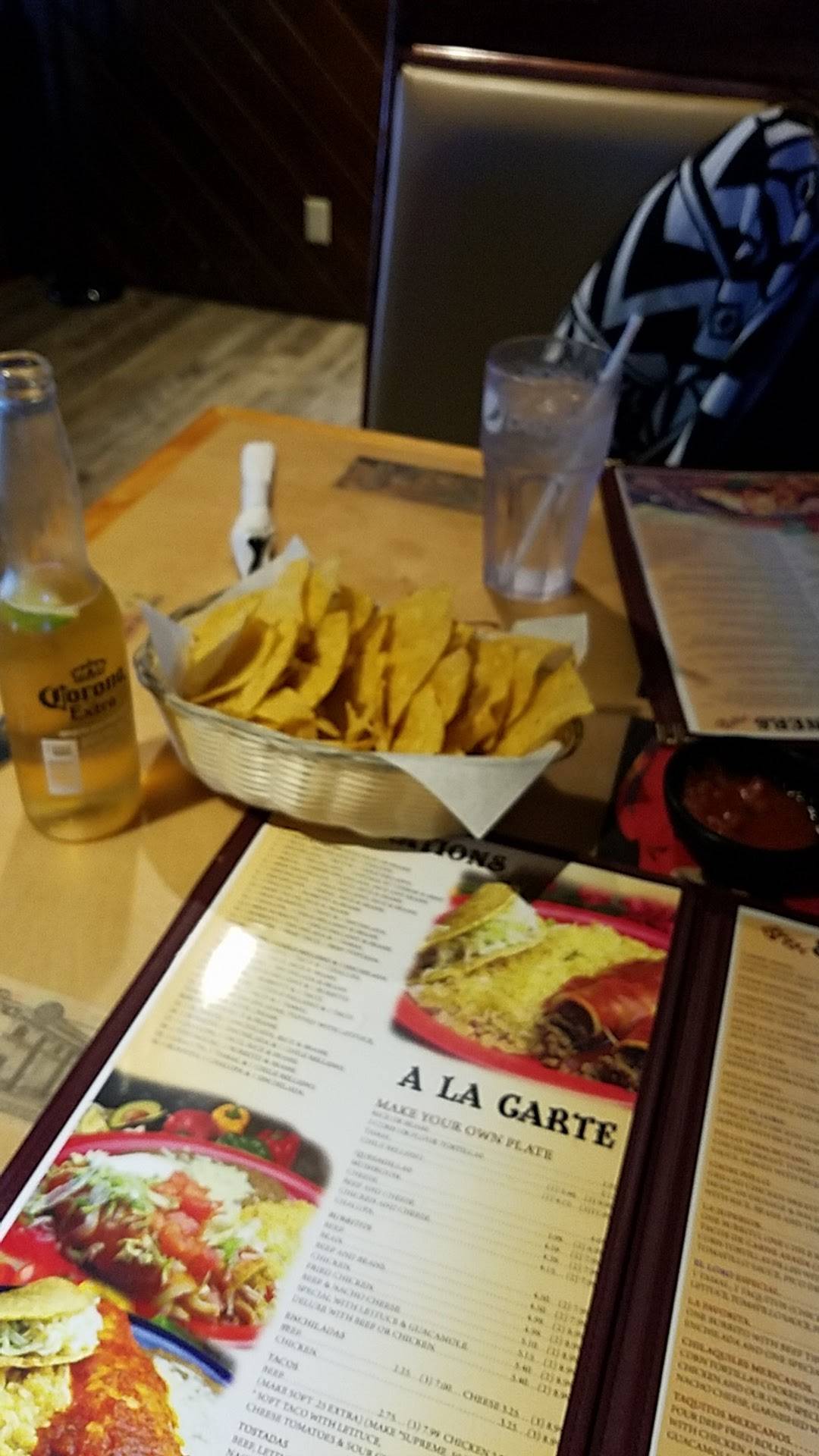 Menu at Chapala Mexican Grill pub & bar, Cambridge