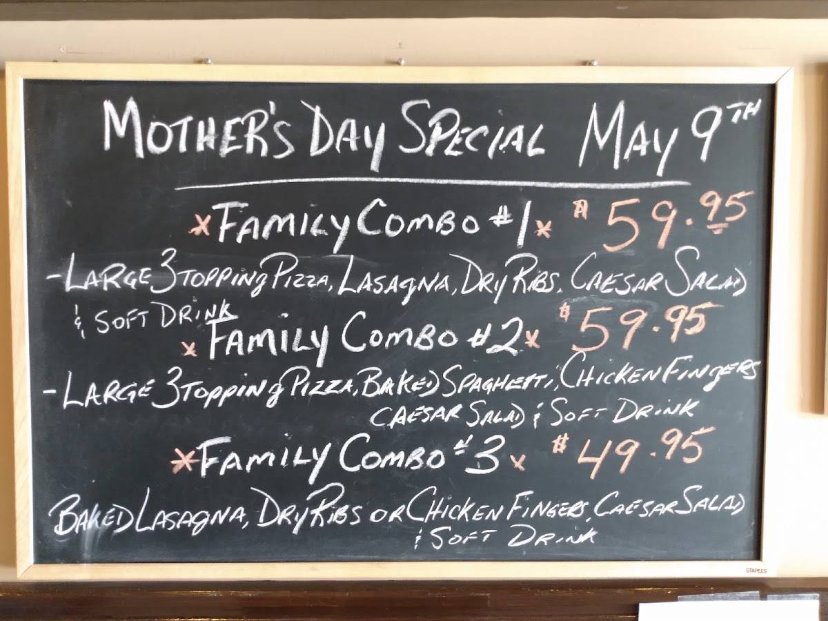 Menu at Chappy's Restaurant & Lounge, Regina