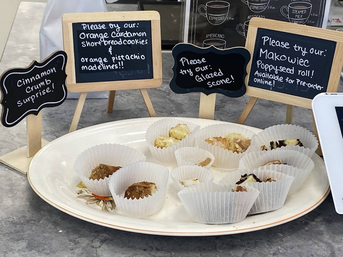 Menu at Chef Chick's Bakery, Durham