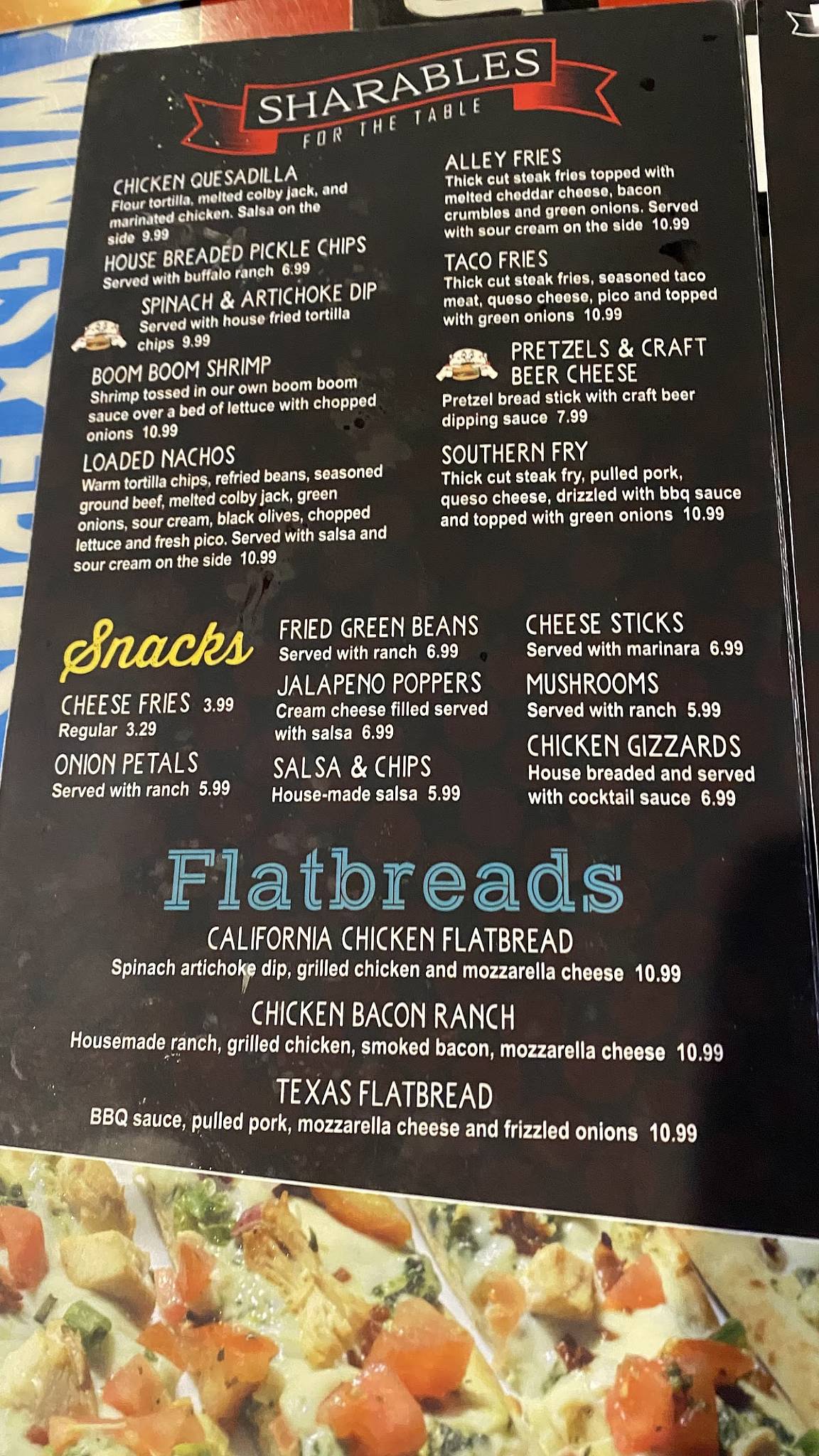 Menu at Chubbies Pub And Grub, Syracuse