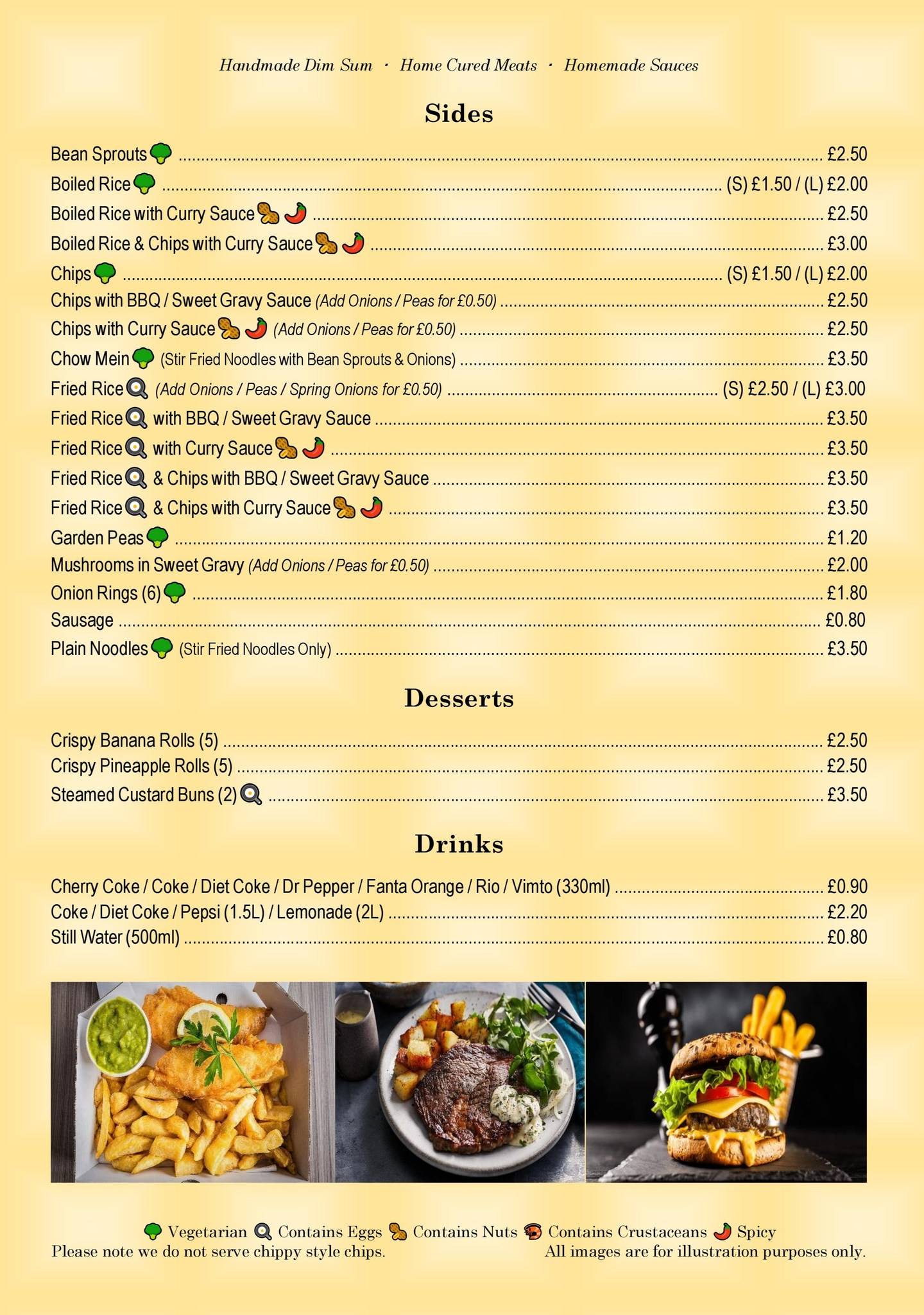 Menu at Chung Ku Prescot fast food, Prescot, 1 Sta Rd Blvd