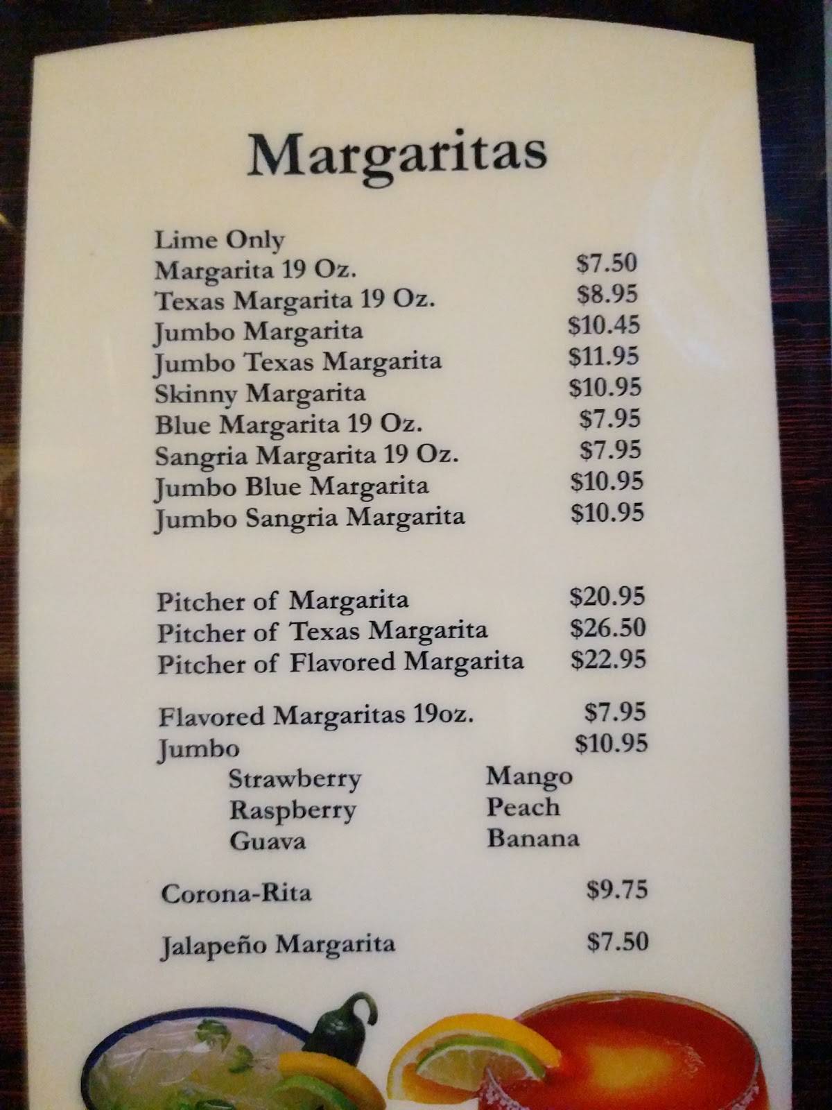 Menu at Gran Rodeo Mexican Bar & Grill, Concordville, 200 Painters Crossing