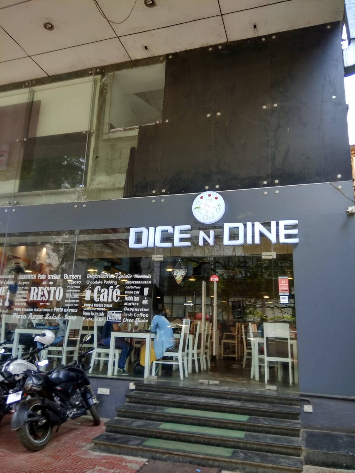 Menu at Dice N Dine, Bengaluru, 71-72