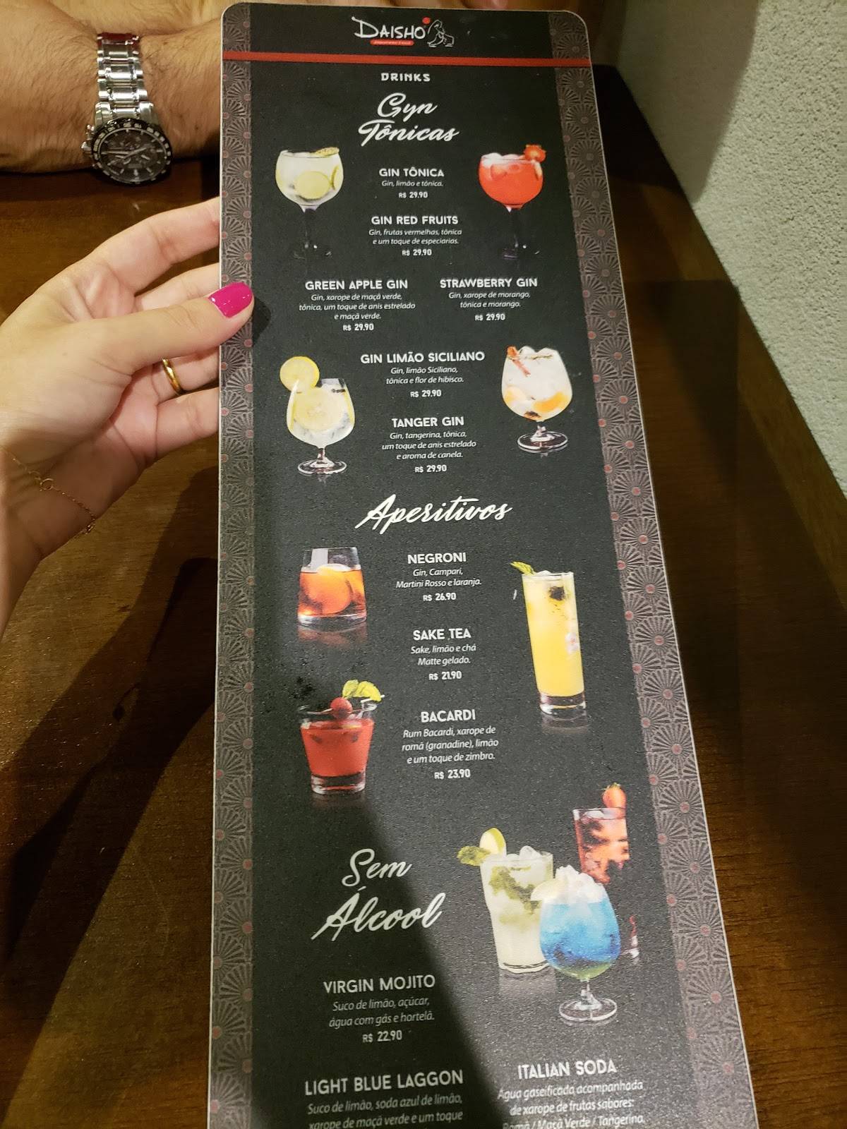 Menu em Daisho Japanese Food restaurante, Indaiatuba, Av. Coronel ...