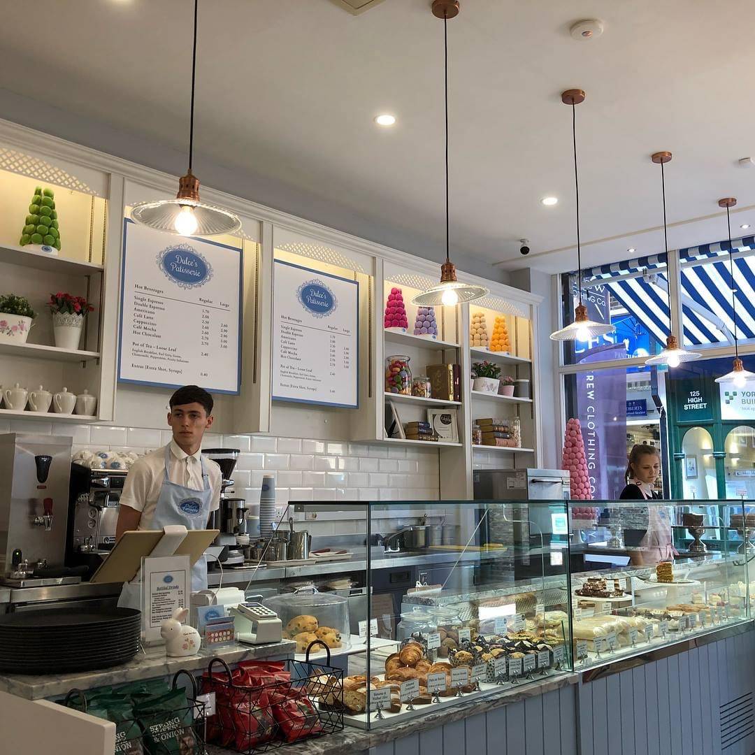 Menu at Dulce's Patisserie cafe, Sevenoaks