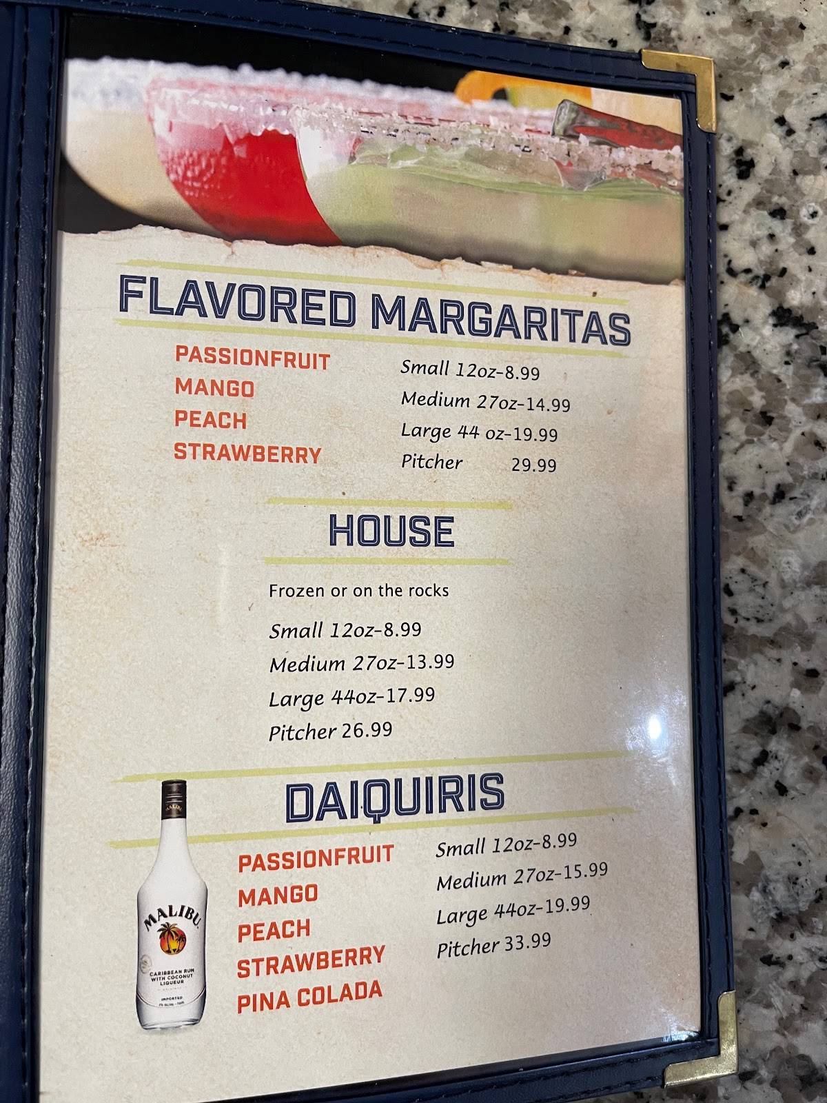 Menu at El Paso pub & bar, Raceland