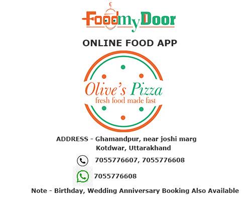 Menu at FOODMYDOOR - Best food restaurant in kotdwar, Kotdwara