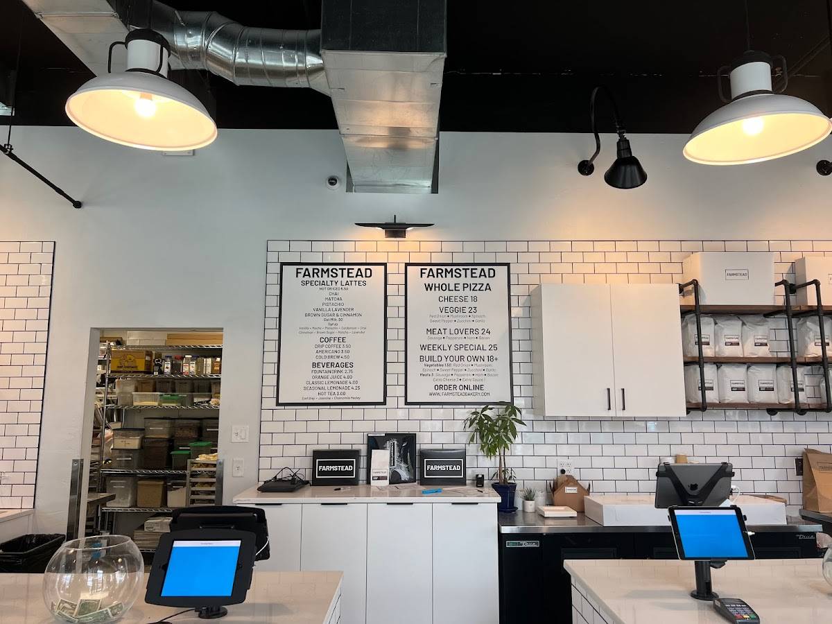 Menu at Farmstead cafe, St. George