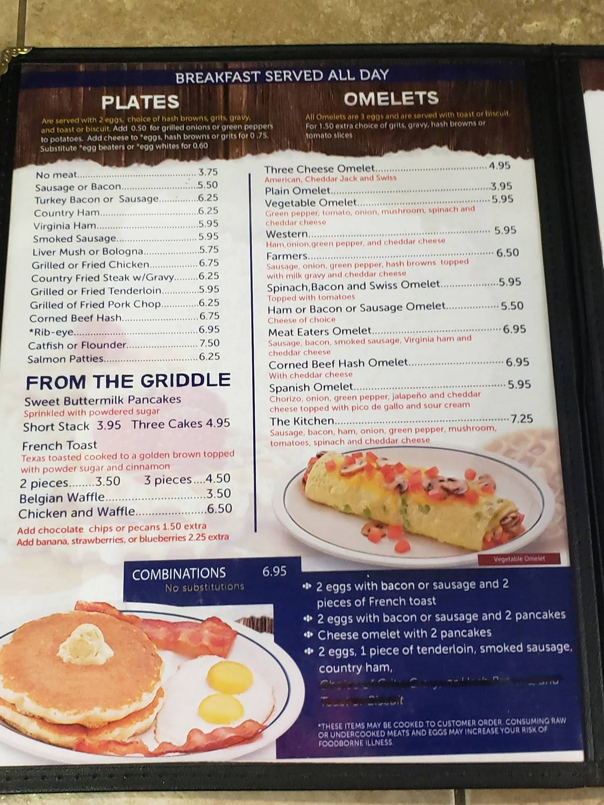 Menu at Gregg's Kitchen fast food, Welcome