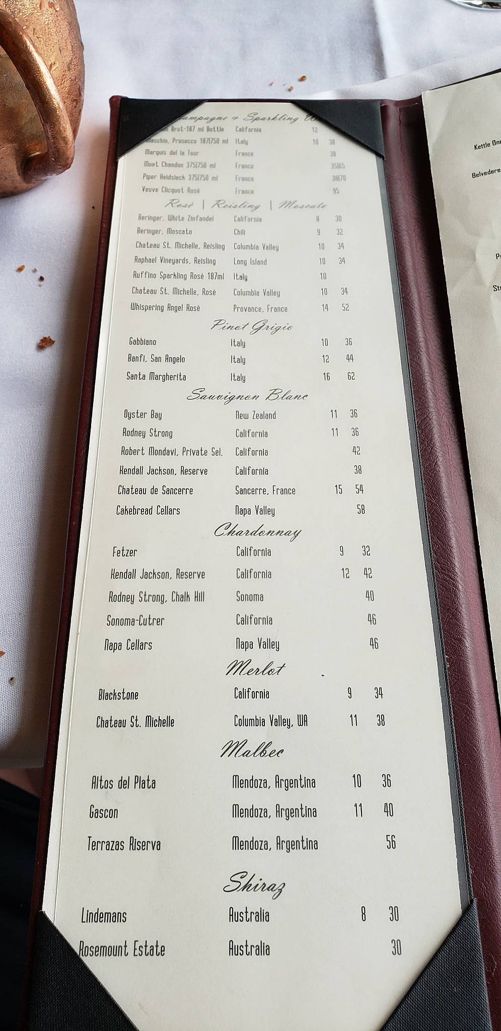 Menu at Jonathan's Restaurant, Garden City Park, Jericho Turnpike