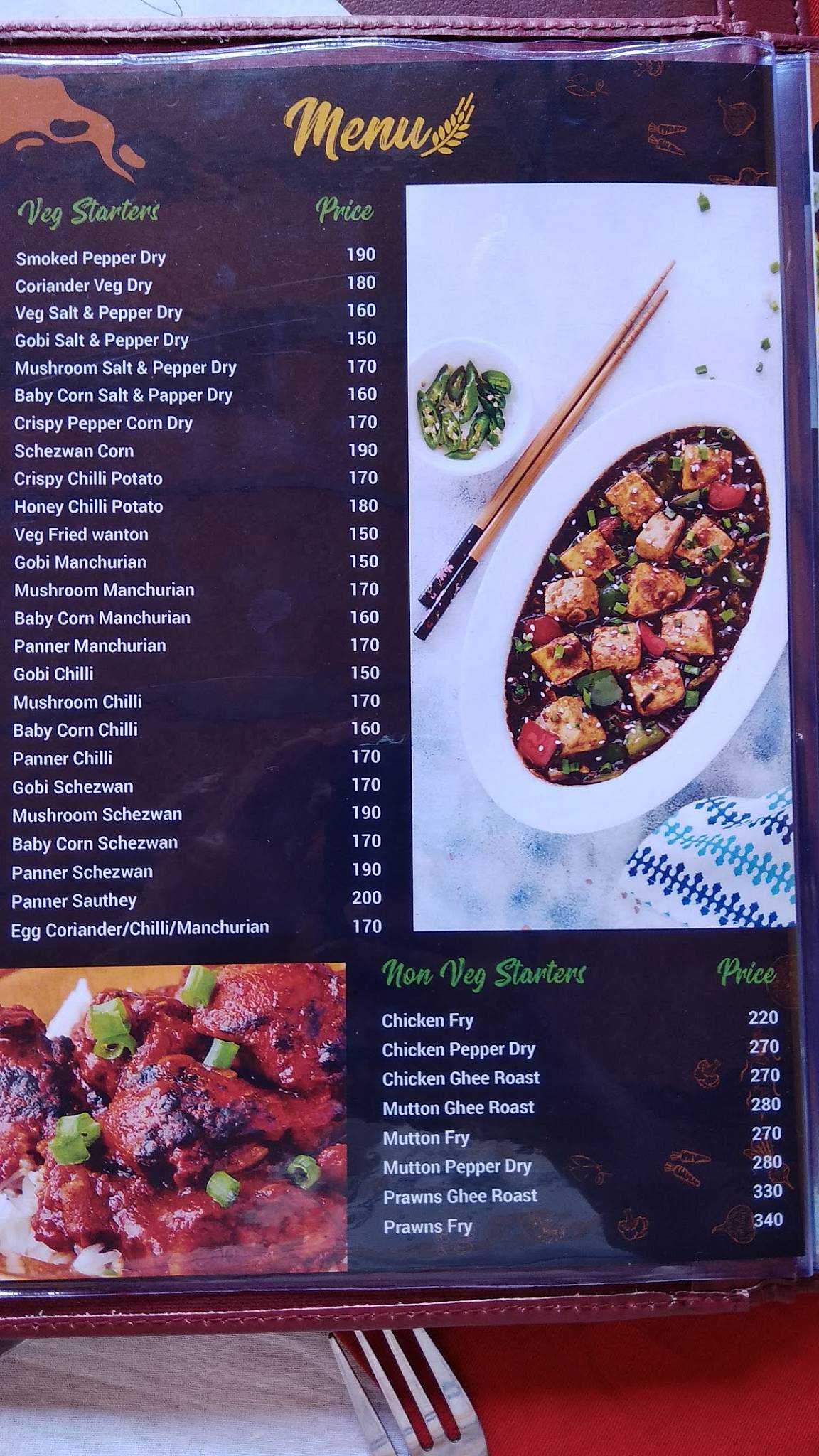 Menu at Ginger Lake View, Bengaluru, 39