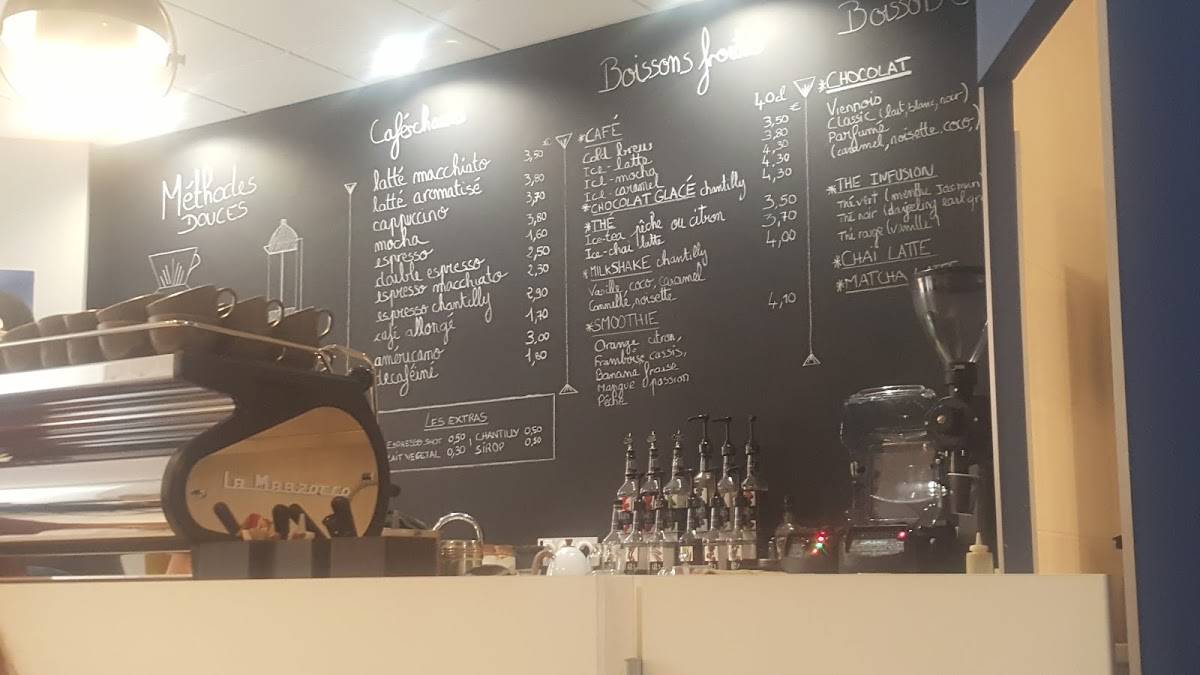 Menu at Good Bean Coffee cafe, Valence