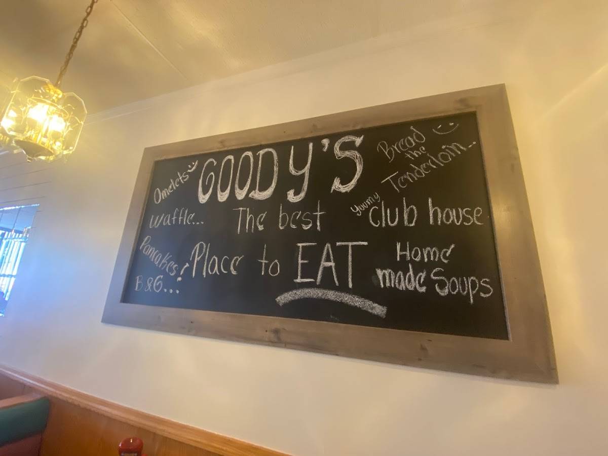 Menu at Goody's Restaurant, Plainfield