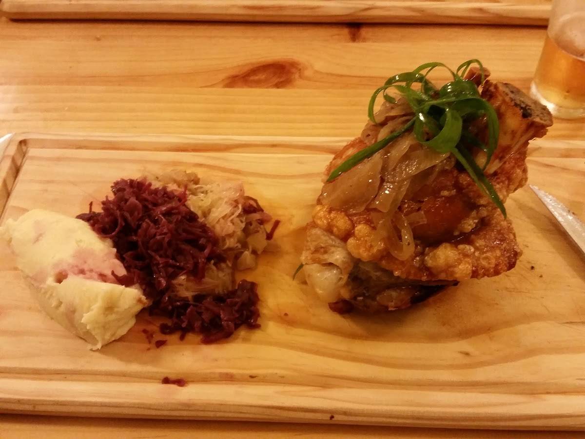 Menu at Harmonie German Club, Narrabundah