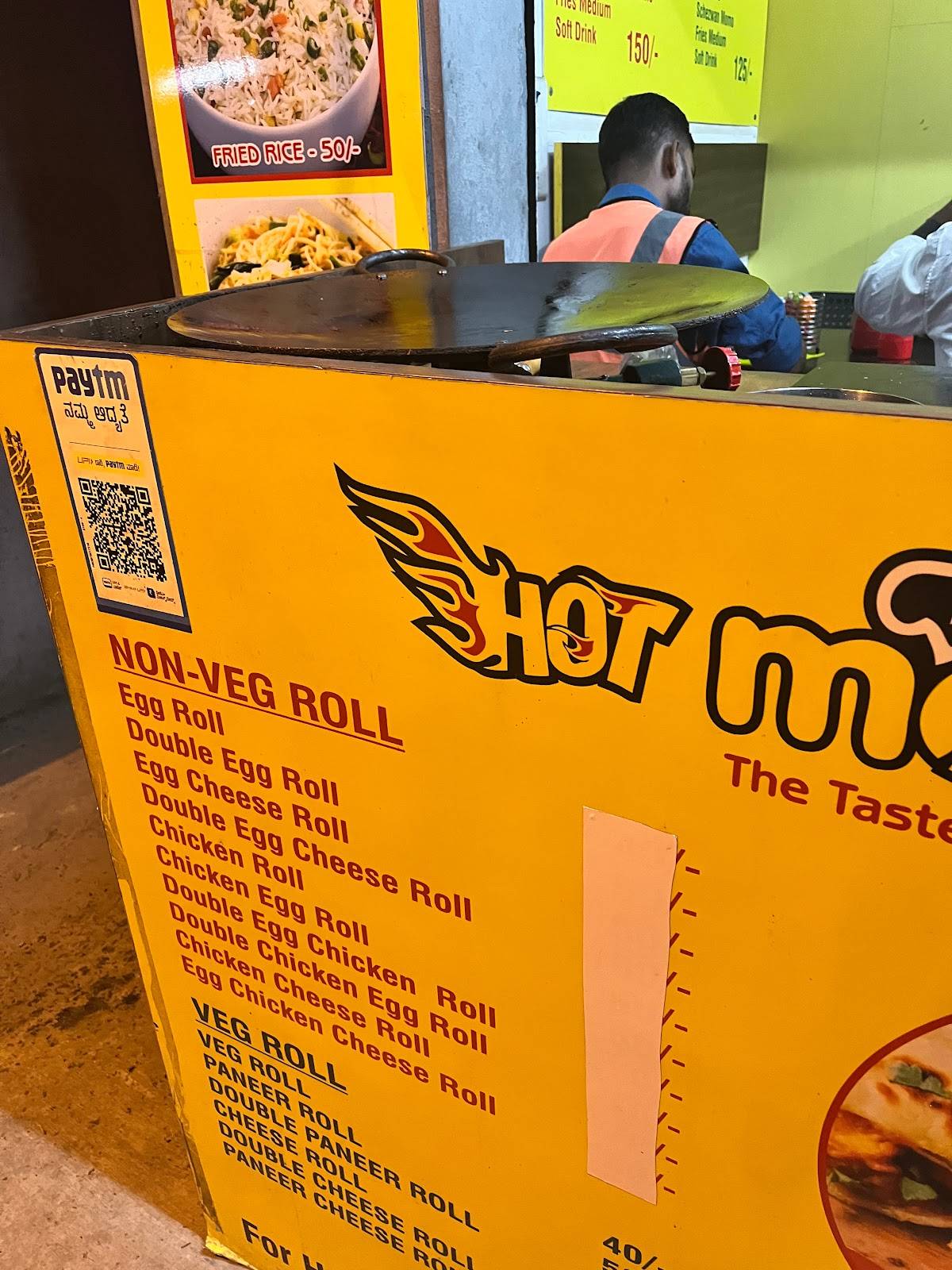 Menu at Hot momo, Bengaluru, Central Excise Layout