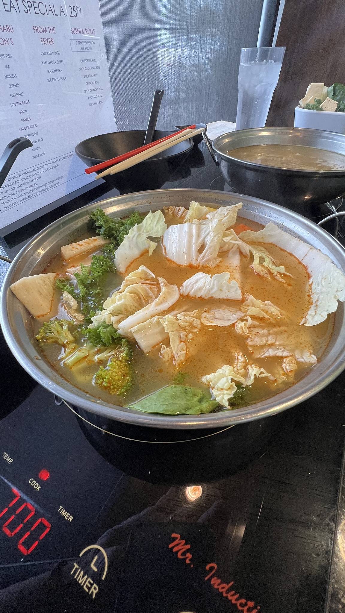 Menu at House of Shabu Shabu II restaurant, Anaheim