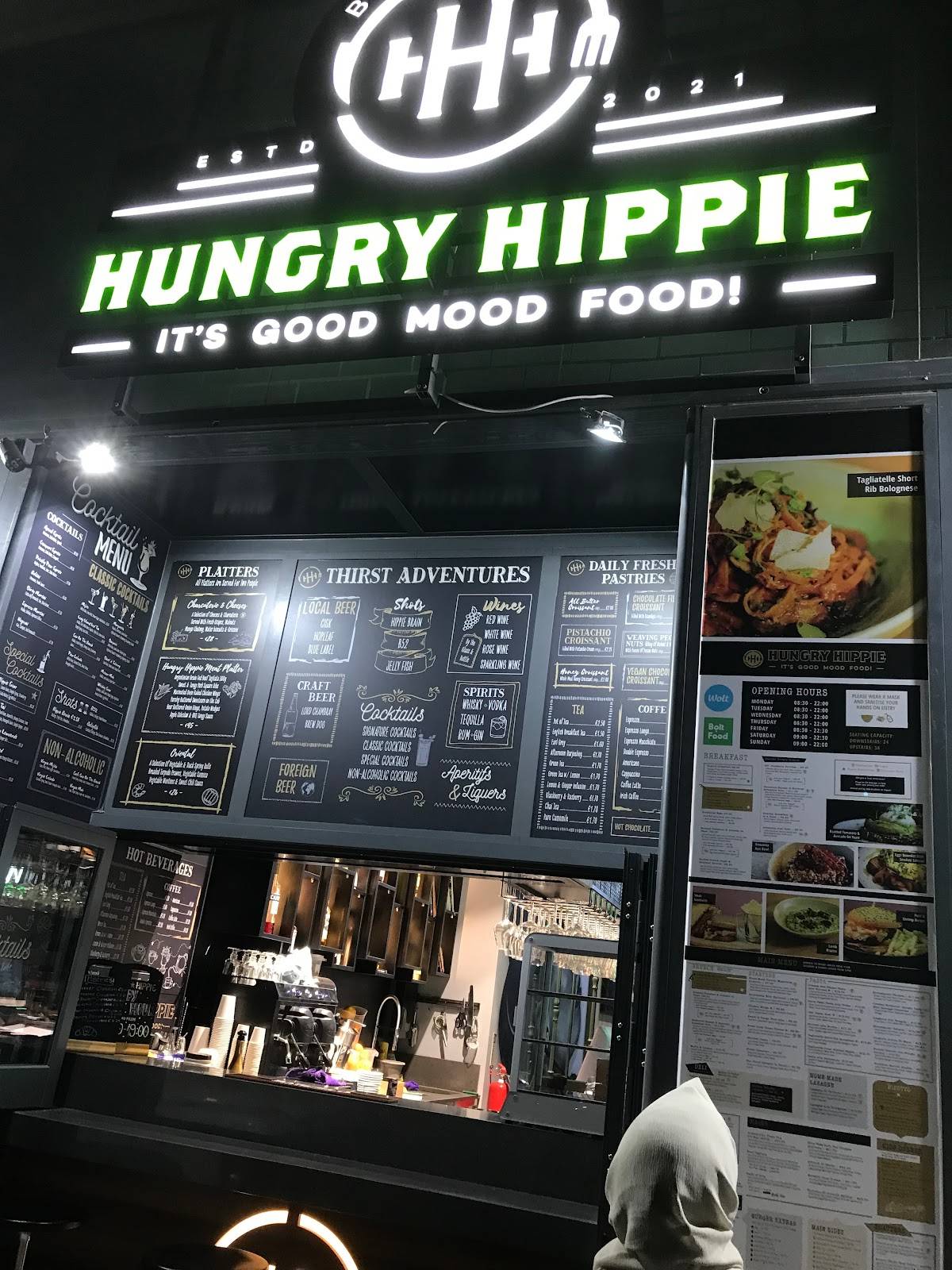 Speisekarte von Hungry Hippie restaurant, San Gwann