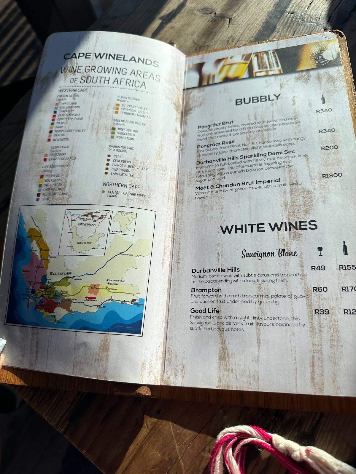 Menu at Industrial Works pub & bar, Centurion