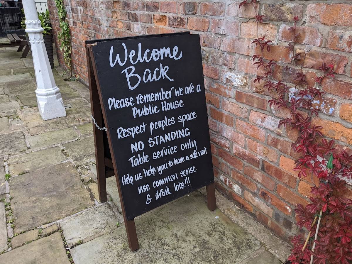 Menu at King William pub & bar, Wilmslow